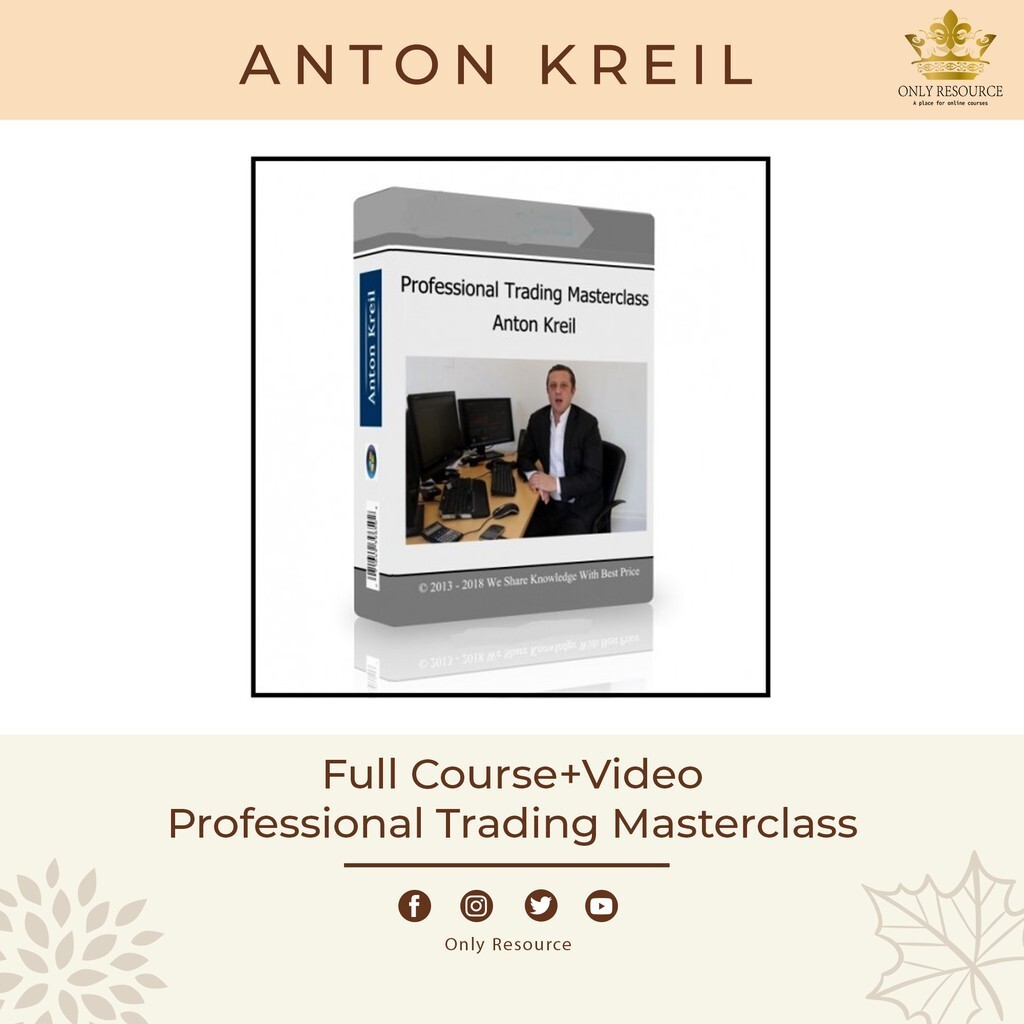 Anton Kreil – Professional Trading Masterclass (PTM) Video Series 2.0 – ITPM | Aid the student