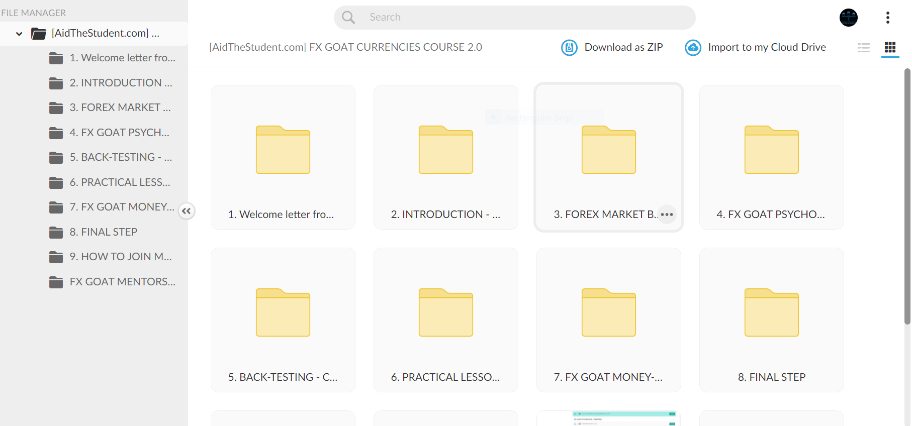 FX GOAT CURRENCIES COURSE 2.0 | Aid the student