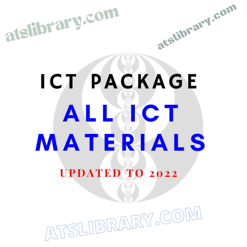 ICT Package – All ICT Materials Updated to 2022 | Aid the student
